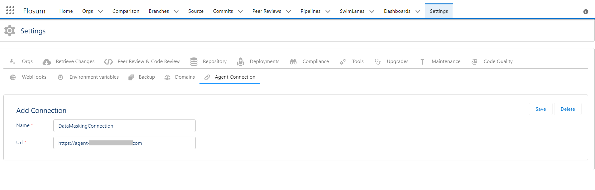 Install Flosum Agent Application