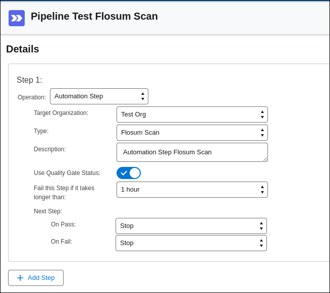 Flosum Scan Integration