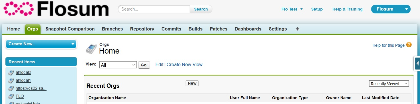Installing Flosum from the App Exchange